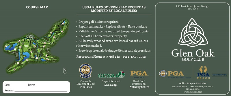 Course Tour - Glen Oak Golf Course